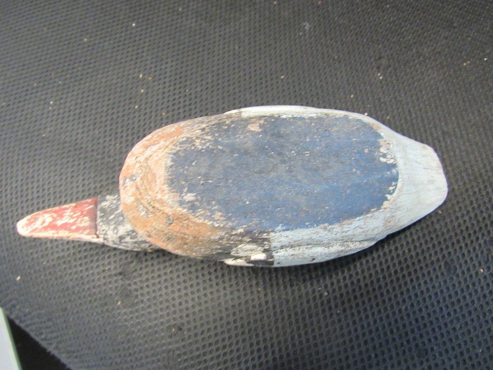 Antique Vintage Wood Duck Decoy **MASON** 6 INCH BALSA WOOD | eBay