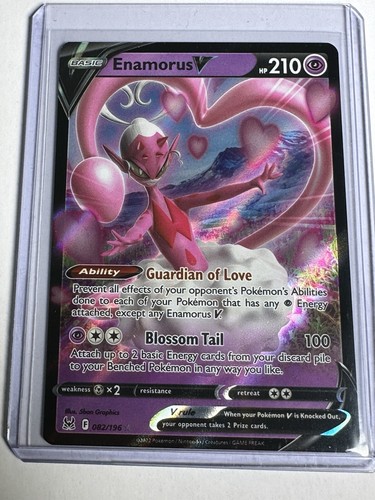 Enamorus V 082/196 Lost Origin Ultra Rare Holo Pokemon TCG Card NM | eBay