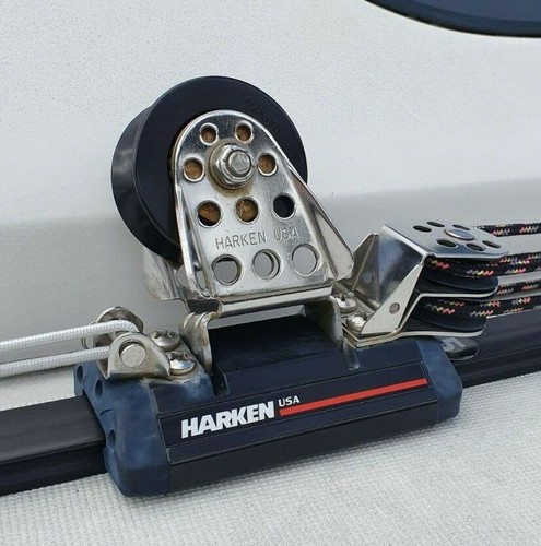 Harken Sticker / Decal for Genoa Car & Trackends - 1x 100mm x 10mm | eBay
