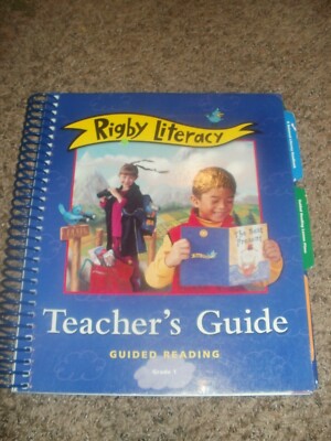Rigby Literacy Teacher's Guide Guided Reading Grade 1 2001 Excellent | eBay