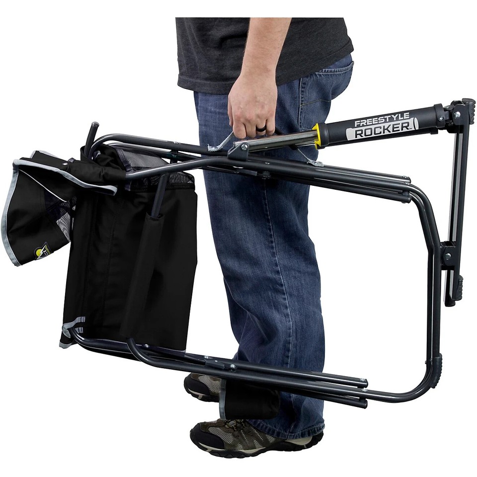 GCI Outdoor Freestyle Rocker Portable Rocking Chair, Folding Camping ...