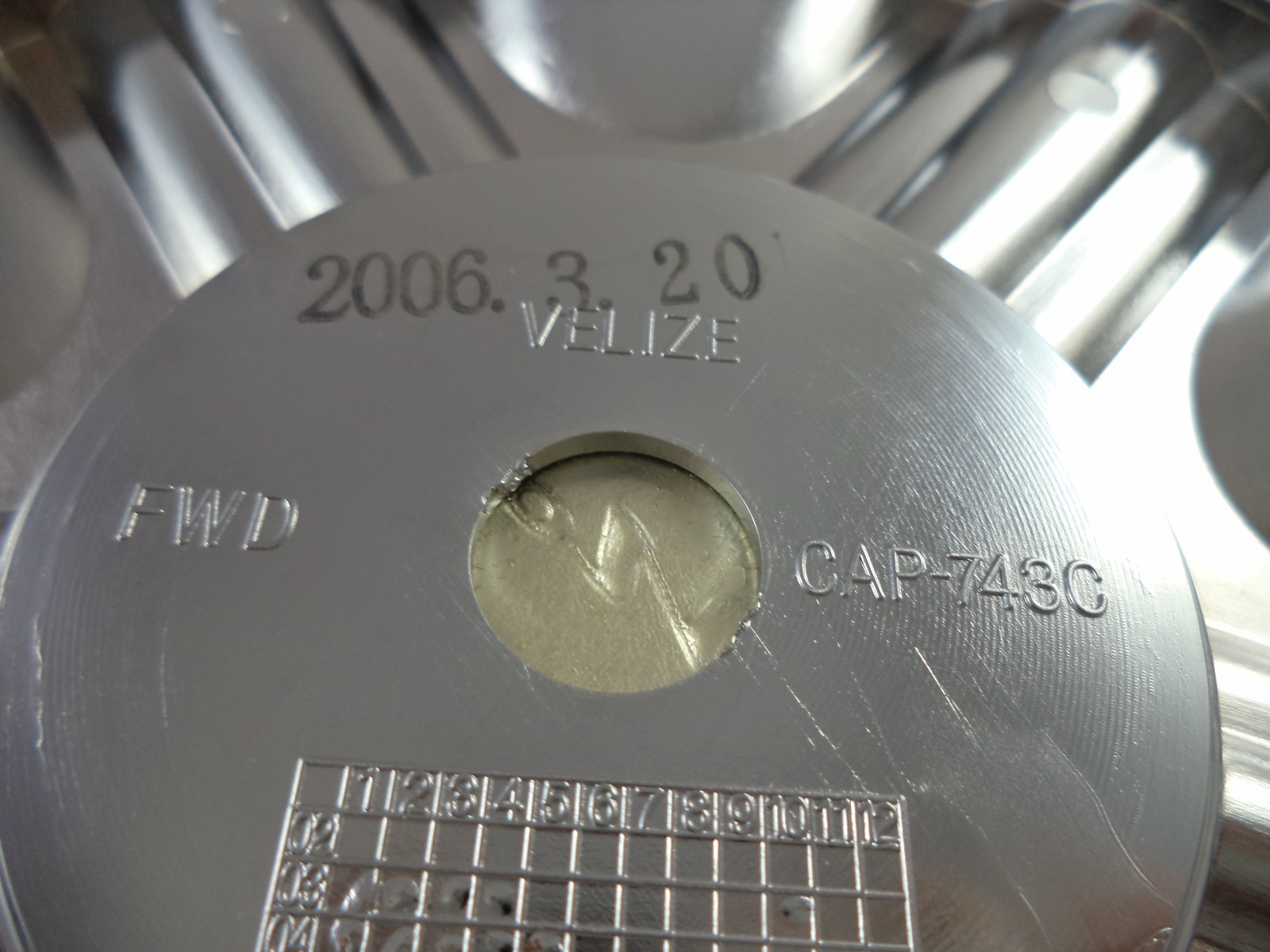 Mossa Wheels Chrome Custom Wheel Center Caps # C-743 / CAP-743C (SET OF ...