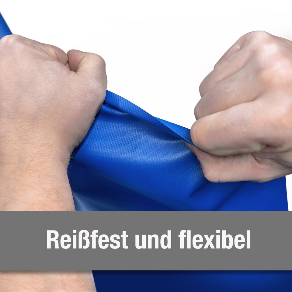 PVC LKW Plane Abdeckplane Meterware ohne Ösen (500 g/m²) 3m breit ...