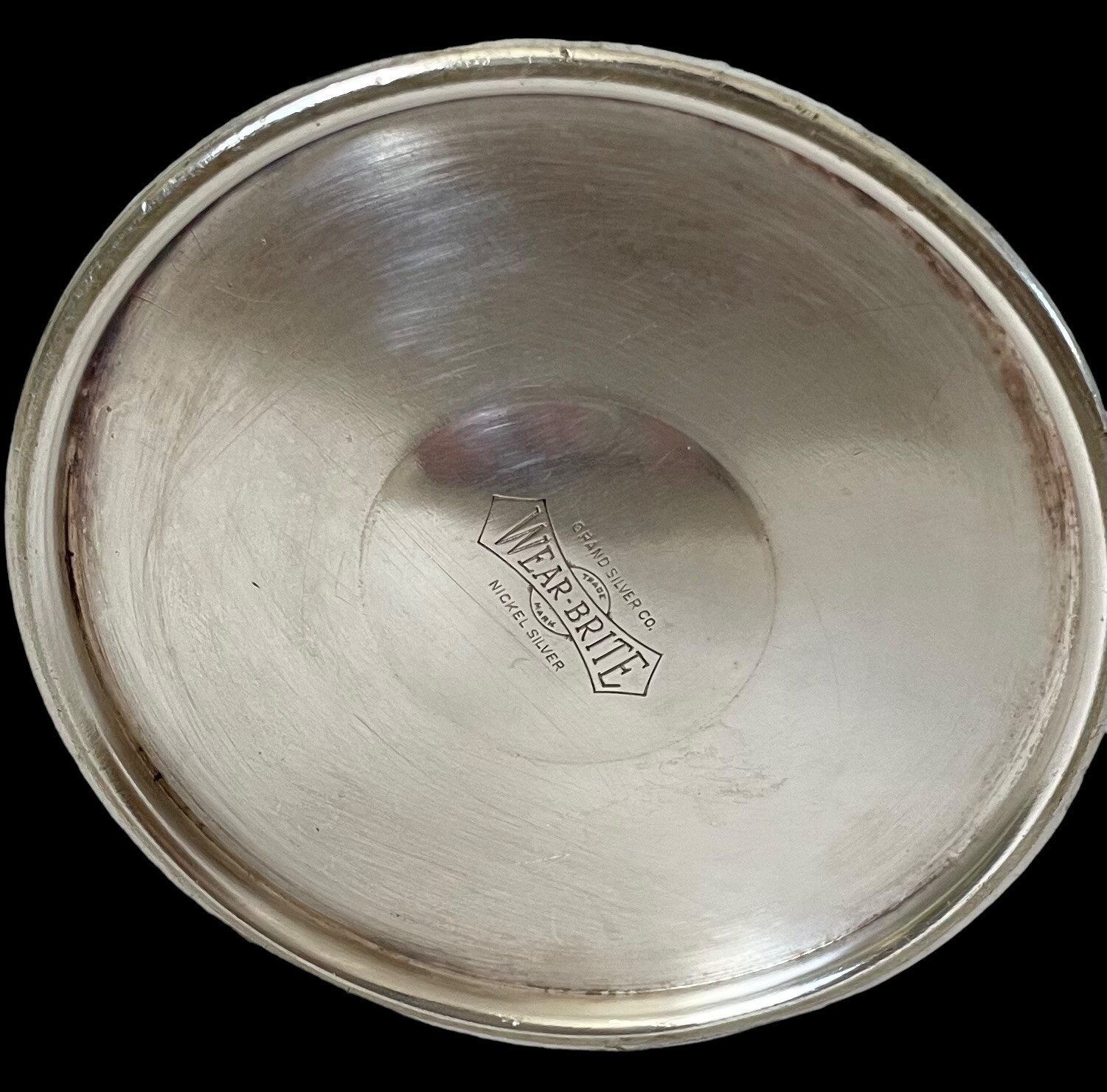 Wear-Brite Nickel Silver Pitcher Grand Silver Company | eBay