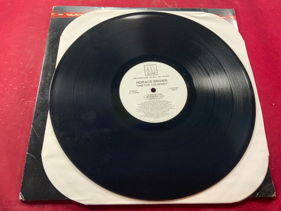 I5-3 HORACE BROWN One For The Money - 12” SINGLE - WHITE LABEL PROMO ...