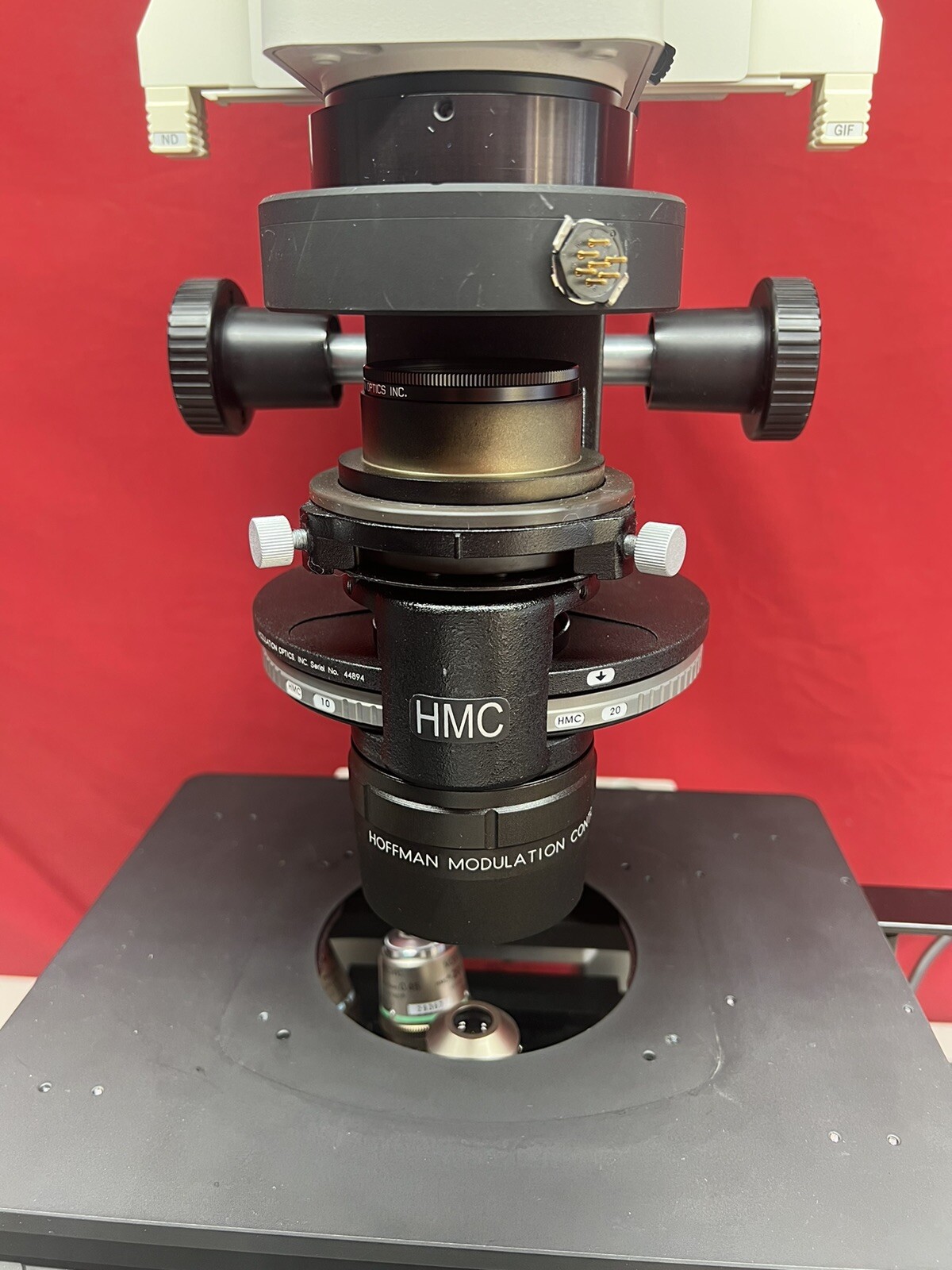 Nikon Inverted Microscope Eclipse TE2000-S with Hoffman Modulation ...