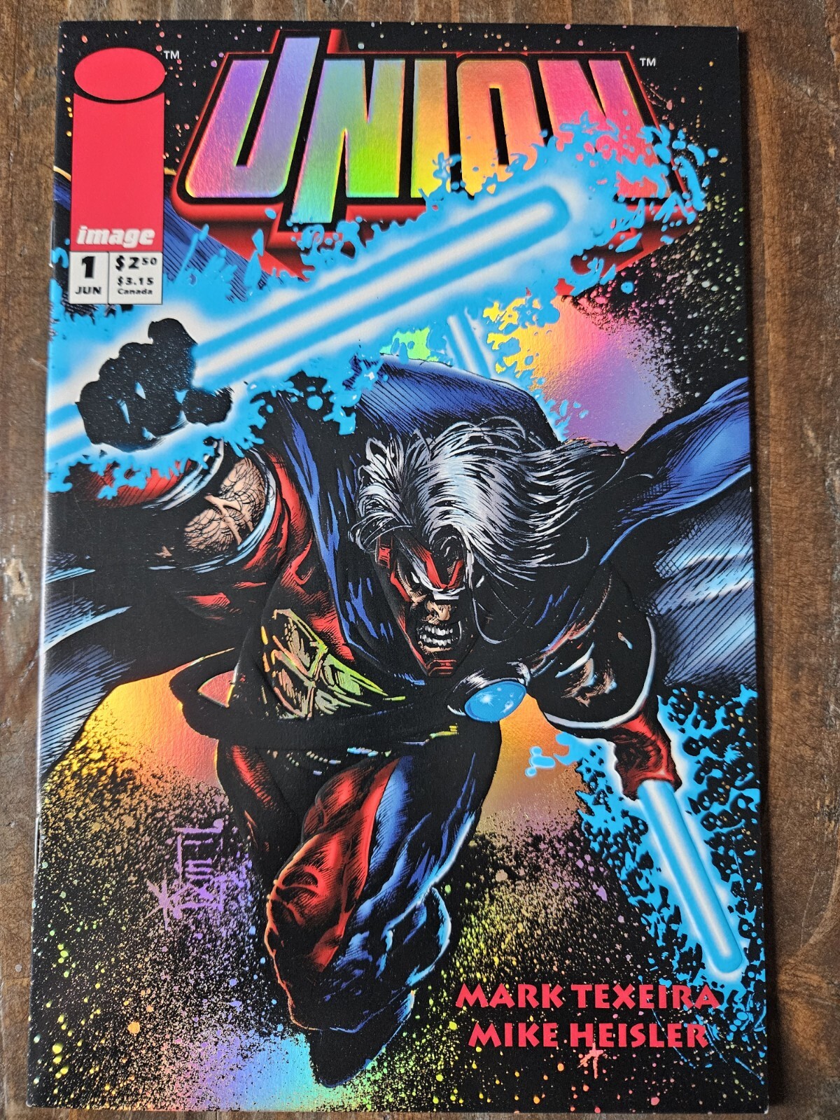 "The Modern Icarus" Union Vol 1 #1 June, 1993 Image Comics Book by Mike ...