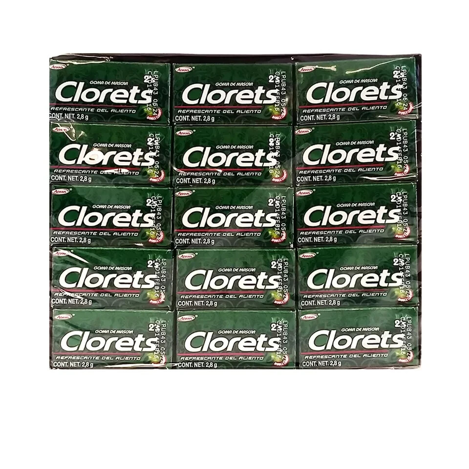 Clorets Gum, 3 PACK! Clorets 60 Pack Mint Flavored Gum – 360 Total Pieces!! | eBay