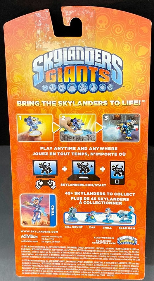 Skylanders Giants CHILL-RON | eBay