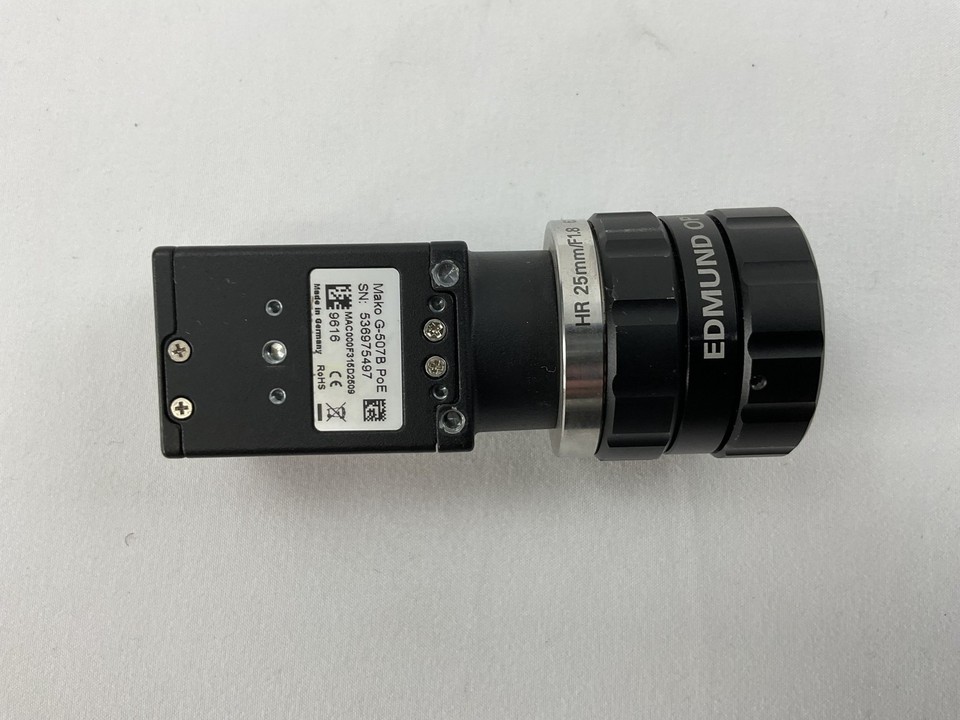 Mako G-507B PoE GigE Vision Camera Allied Vision HR 25mm Edmund Optics ...
