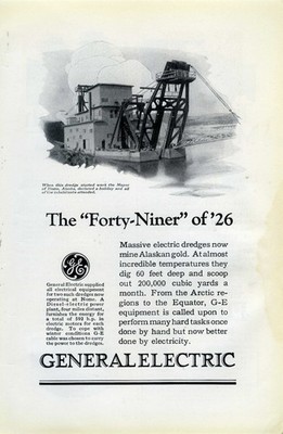 1926 General Electric GE Electronics Alaska MAGAZINE PRINT AD Wall ...