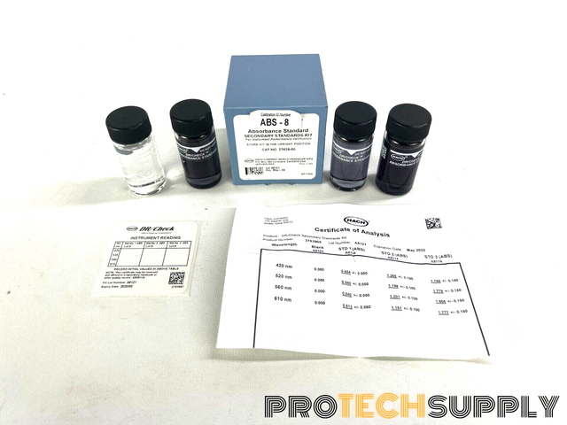 HACH DR/Check Absorbance Standard Kit (Set of 4) 27639-00 for sale ...