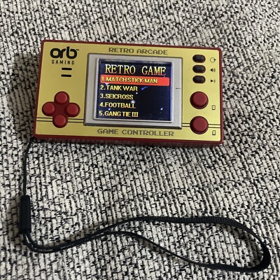 Orb Retro Arcade Game Controller 153 8Bit Games Like Game & Watch | eBay UK