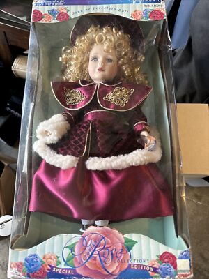 Victorian Rose Collection Porcelain Doll #16298 | eBay