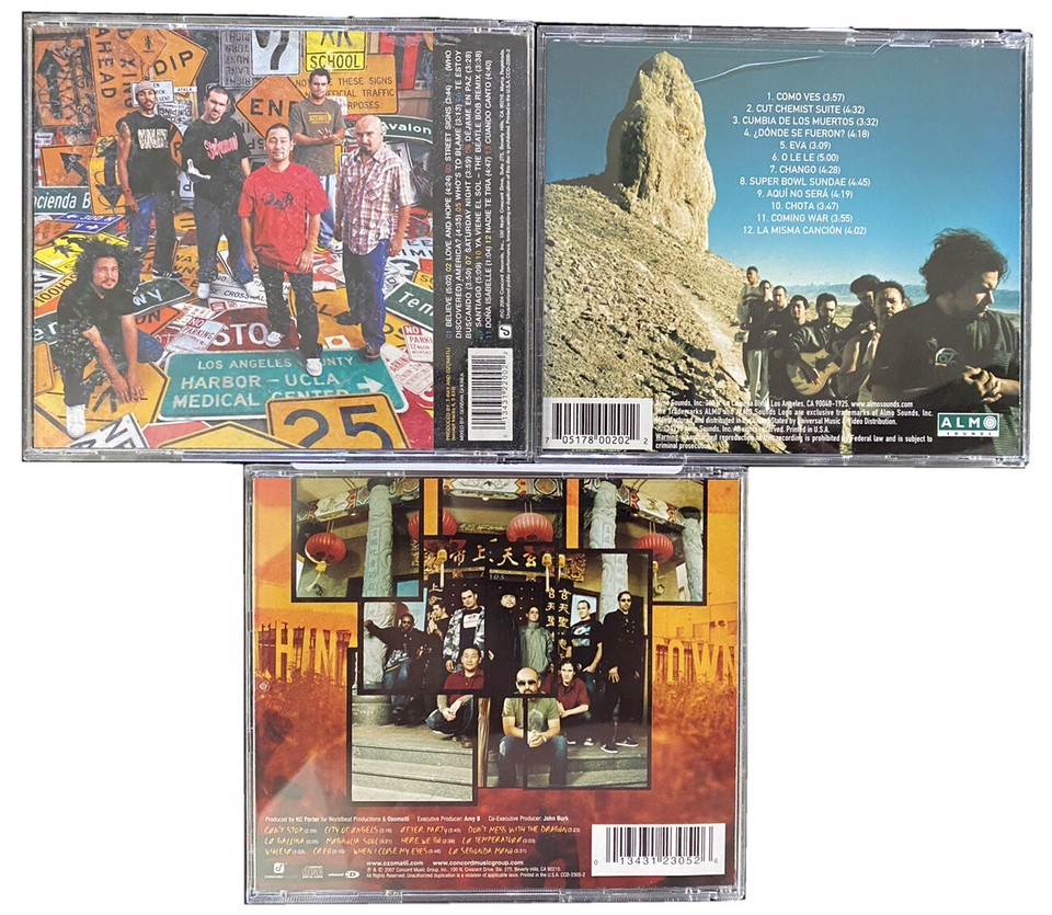 3x Ozomatli Street Signs Don’t Mess W/ The Dragon Ozomatli Latin Pop Hip Hop CD 13431220022| eBay