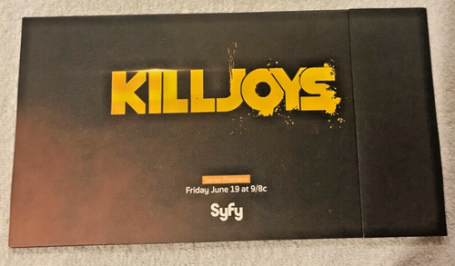 KILLJOYS SyFy Press Kit, Sci Fi Promotional Material, HC case with 2 ...