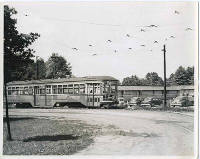 6FF652 RP 1950s CLEVELAND TRANSIT SYSTEM CAR 4074 WEST 25th ST - STATE ...