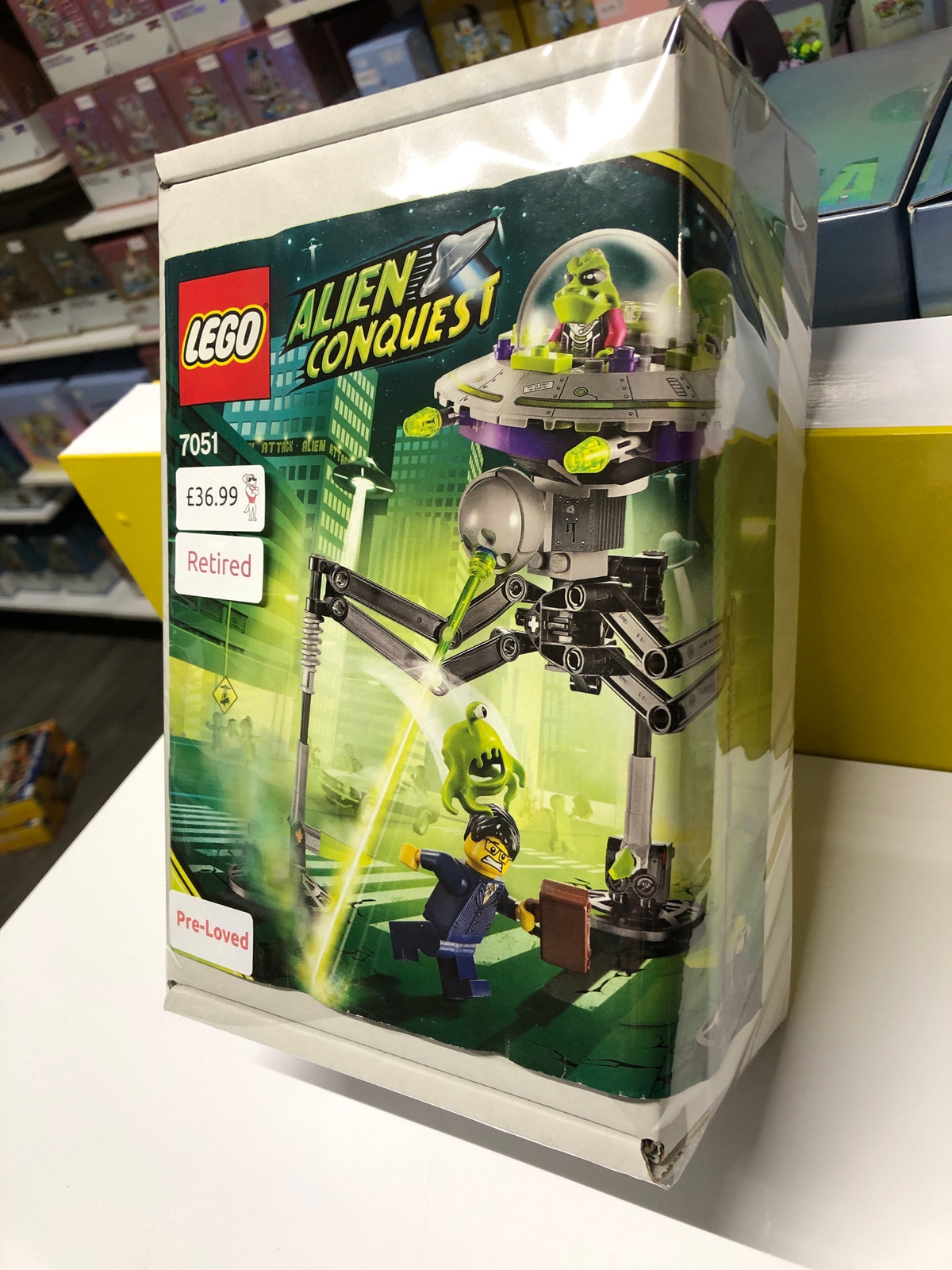 LEGO Alien Conquest Tripod Invader 7051 | eBay