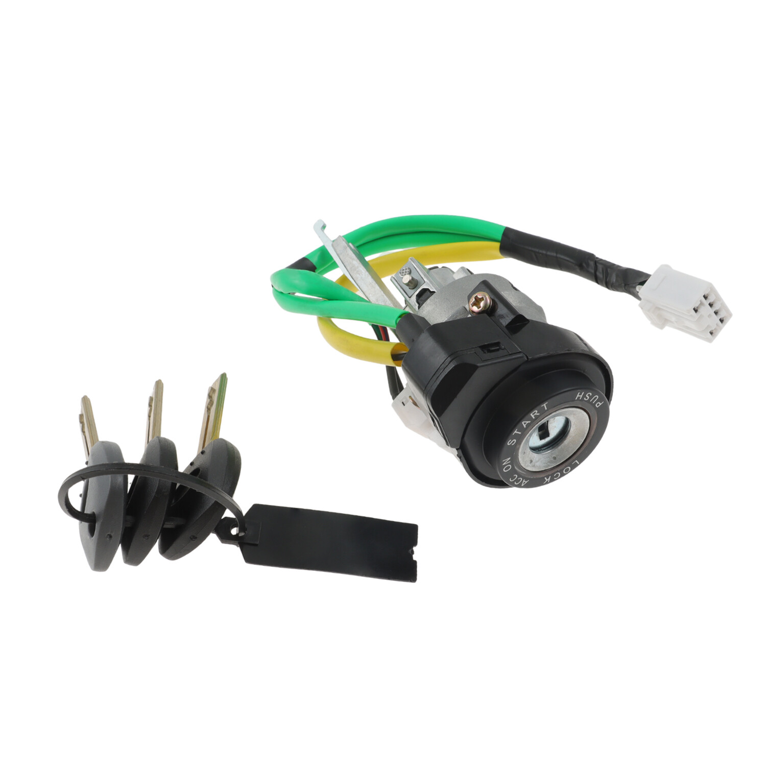 Ignition Lock Cylinder Starter Switch w/3 Keys Fit for 2006-2008 ...