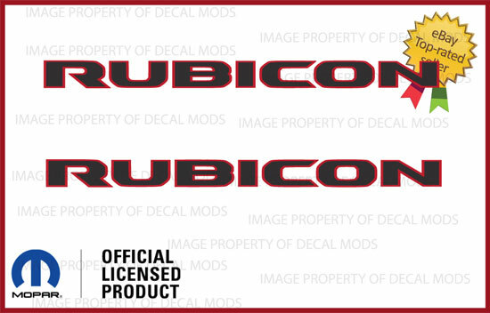 Jeep Rubicon Logo Font