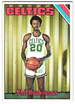 1975-76 Topps Basketball #153 Phil Hankinson Boston Celtics - Ex+ | eBay