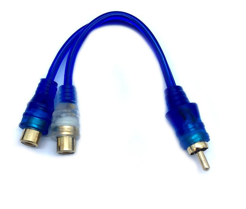 CAR AUDIO RCA CABLE FOR AMPLIFIERS 2 CH BUNDLE PACKAGE 5PC PER PURCHASE ...
