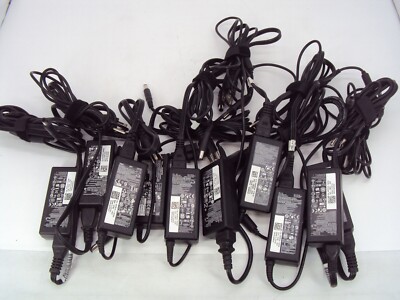 LOT OF 10 GENUINE DELL 65w PA-12 AC ADAPTER 19.5V 7.4MM LAPTOP POWER ...