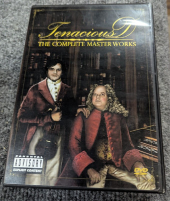 Tenacious D The Complete Master Works DVD Vintage Metal Jack Black Kyle ...
