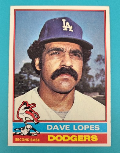 1976 Topps #660 Dave Lopes Los Angeles Dodgers BASEBALL Card 5C | eBay