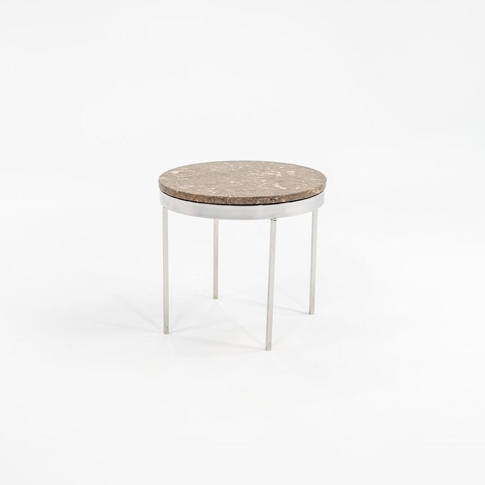 1960s Davis Allen & Gordon Bunshaft SOM Designs Side Table Stainless ...
