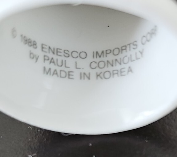 Vintage ENESCO Paul Connolly Nativity PORCELAIN JESUS JOSEPH Thimble ...