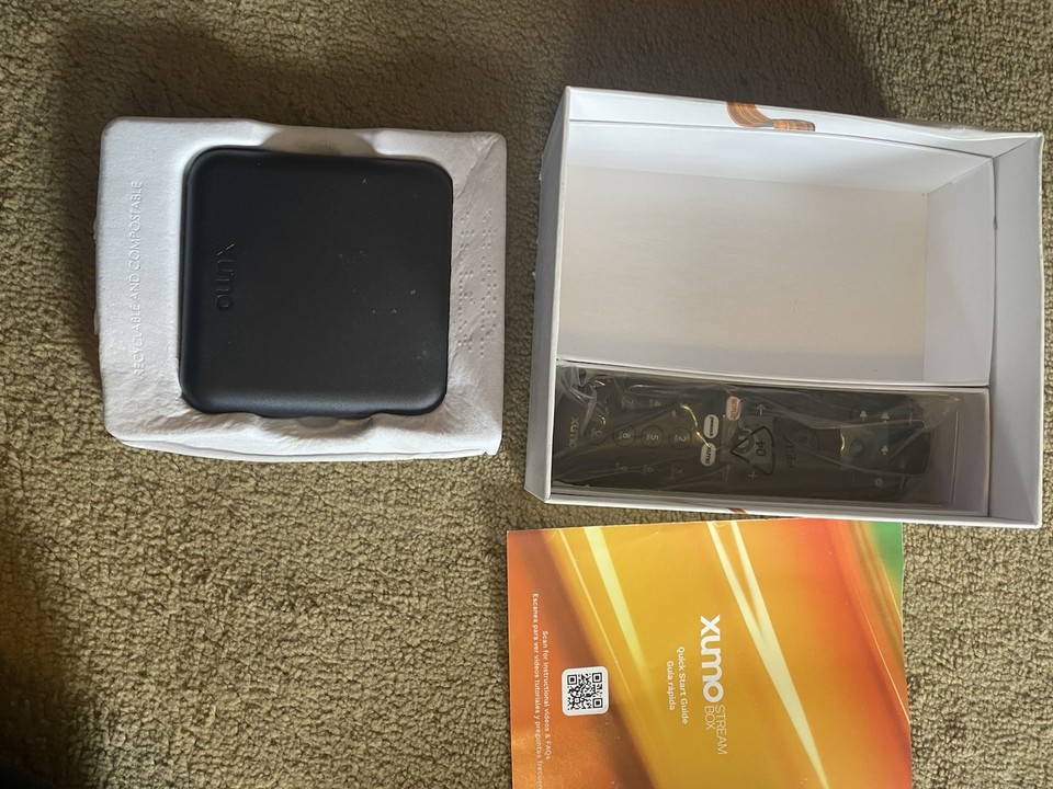 Xumo Stream Box 4K UHD “NO Power Cord” Box Damage | eBay