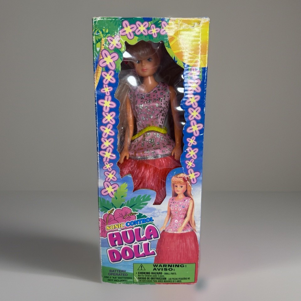 Rare Vintage Sonic Control Hula Doll In Original Box - Animated/Plays ...