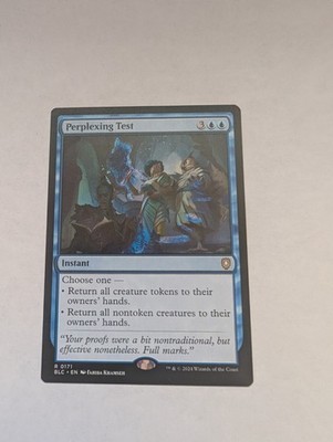 Perplexing Test Commander: Bloomburrow Regular MTG | eBay