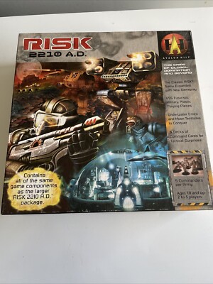 Risk 2210 AD Board Game (Avalon Hill/Hasbro) Complete 9780743007641| eBay