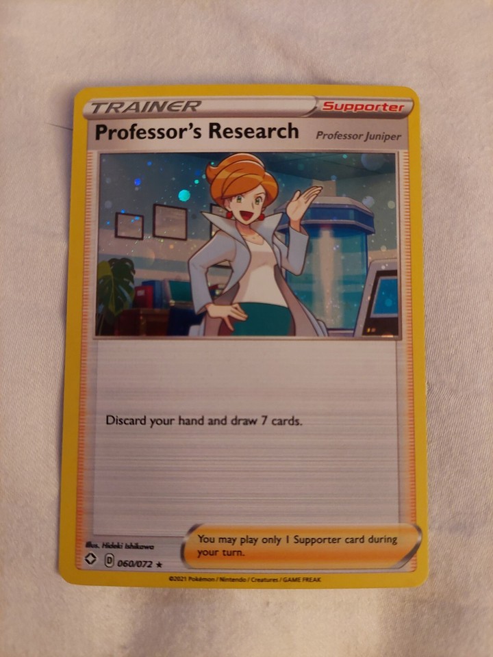 Professor's Research (60/72) Cosmos Holo Promo Pokemon card | eBay
