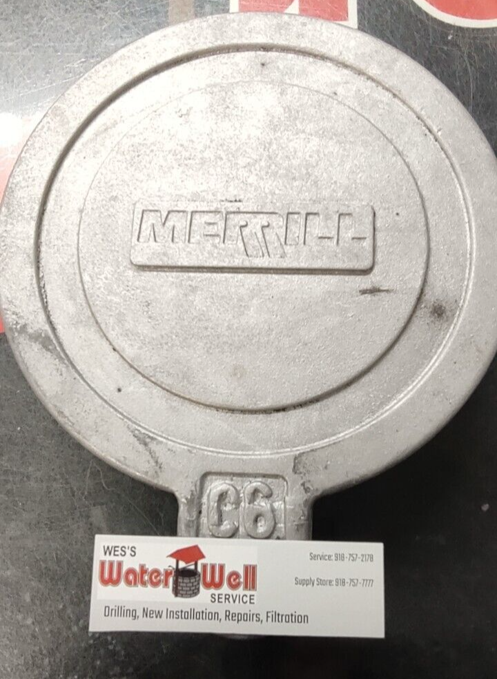 New Merrill 6" Well Cap 6-5/8" OD for Water Well Installation | eBay