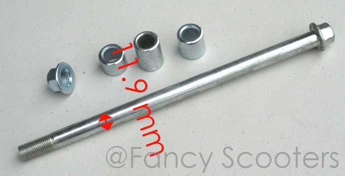 12mm Pit Bike Wheel Axle Bolt Baja Coolster Pitster Pro Taotao SDG SSR ...