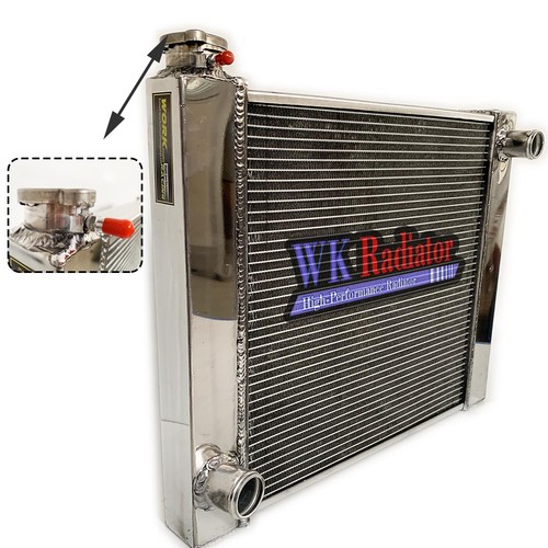 Fit 22" x 19" x3'' Ford Mopar Universal Aluminum Racing Radiator 2 Row ...