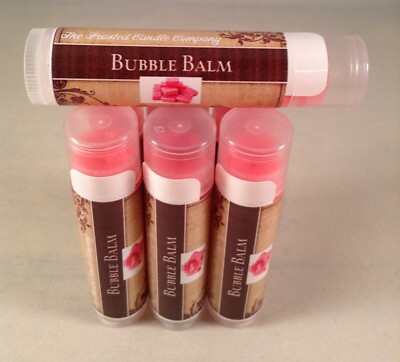 Lip Balm Bubble Balm Flavor Mango Chapstick Tube All Natural Vegetarian ...