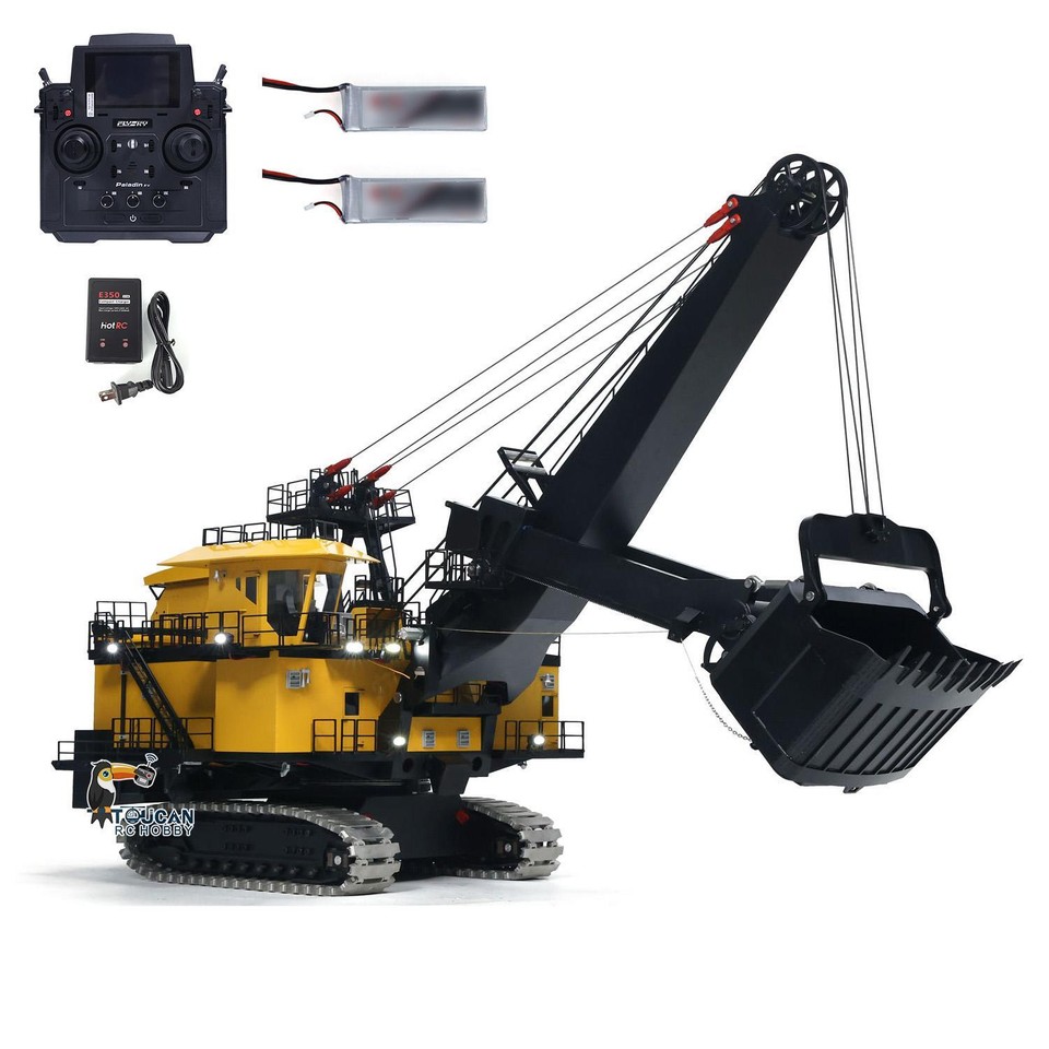 1/25 Metal Electric Rope Shovel Excavator RC Mining Digger RTR Model W ...