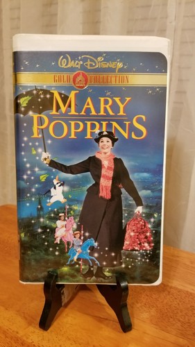 50% off! MARY POPPINS (1964) VHS WALT DISNEY CLASSIC GOLD COLLECTION ...