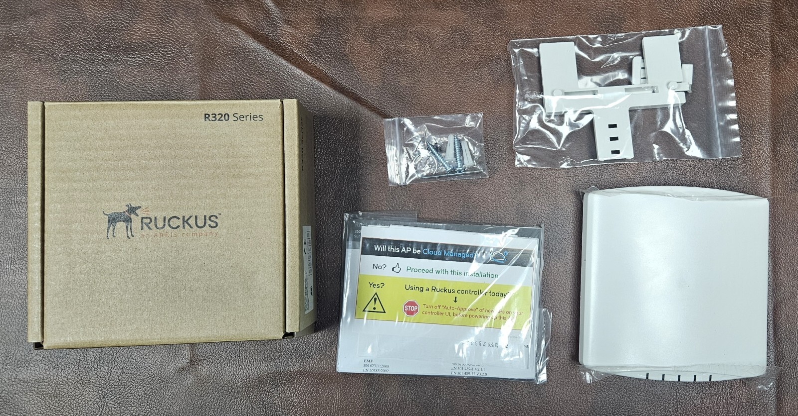 Ruckus 9U1-R320-US02 Unleashed Dual Band Wave 2 Indoor Access Point for ...