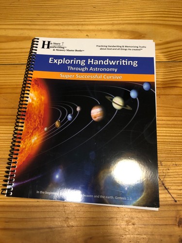 Exploring Handwriting Through Astronomy: Cursive | eBay