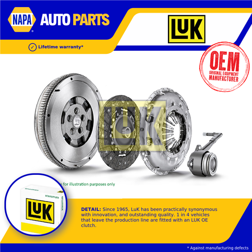Dual Mass Flywheel DMF Kit with Clutch fits VW SCIROCCO Mk3 2.0D 08 to ...
