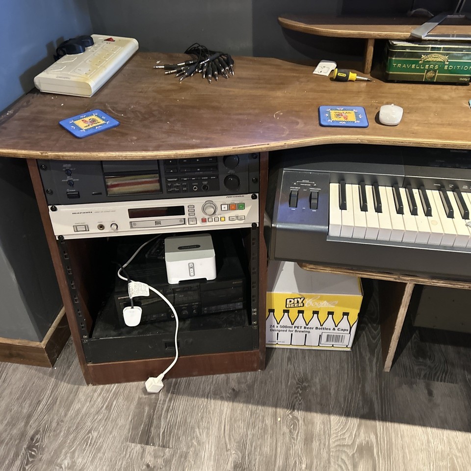 Studio workstation with RACK CABINETs RECORDING STUDIO FURNITURE | eBay UK