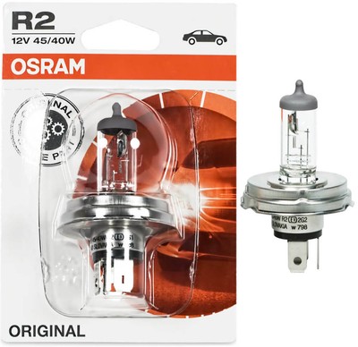 1X R2 12V Osram 45/40W P45t 64183 Bilux Lampada Alogena Lampadina ...