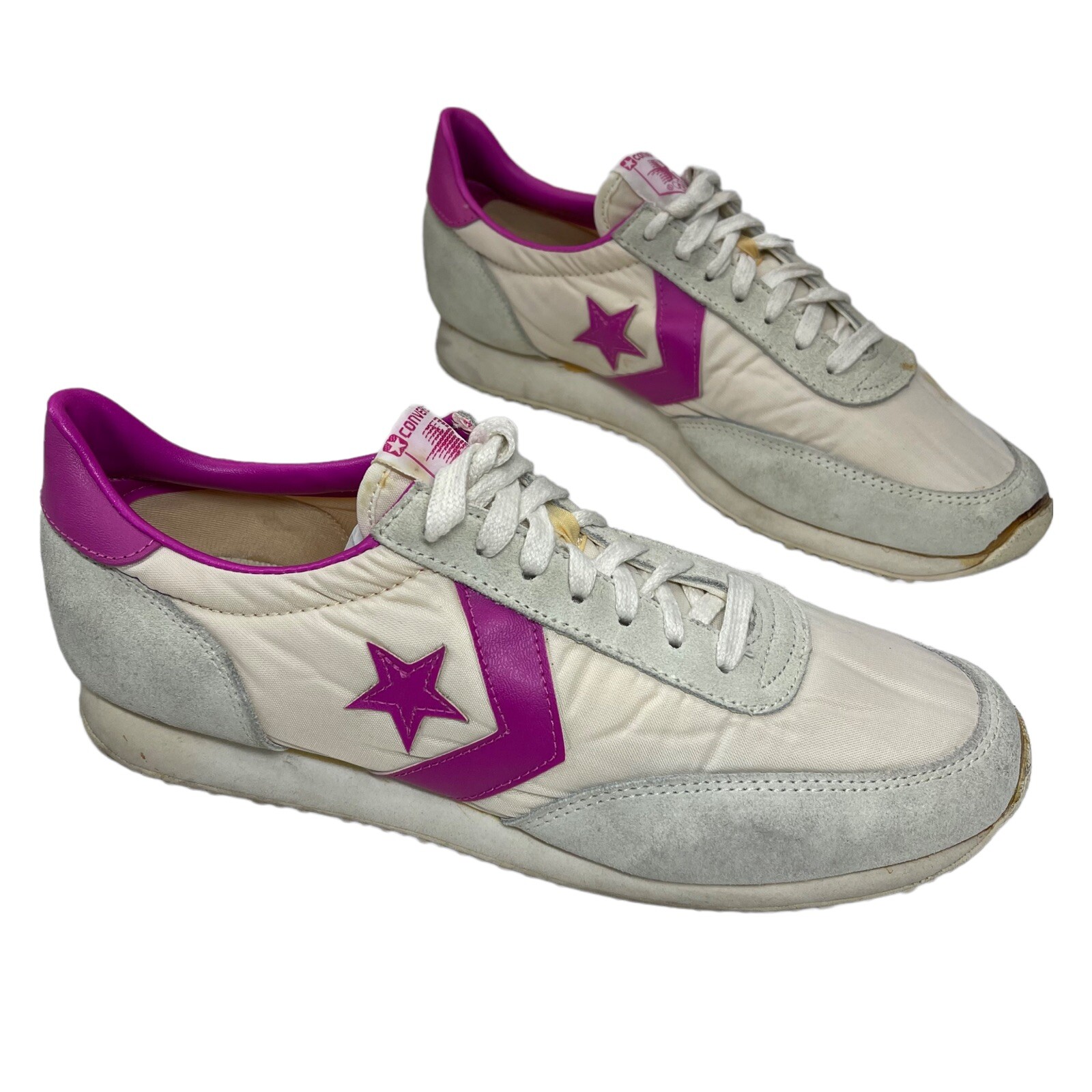 Vintage Converse Olympics Edition Pink Low Racers Size 9.5 **Please ...