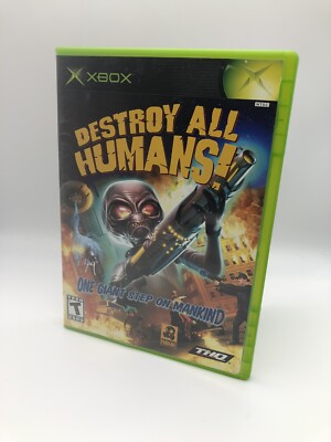 Destroy All Humans (Microsoft Xbox) No Manual, Tested! 752919520284| eBay