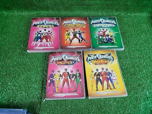 Lot of 5 Power Rangers DVD Complete Series | eBay